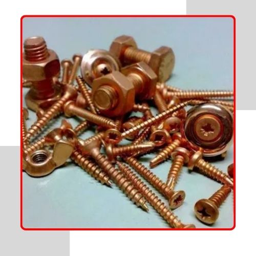 Copper Nickel Screws Manufacturer and Supplier in Mumbai, India